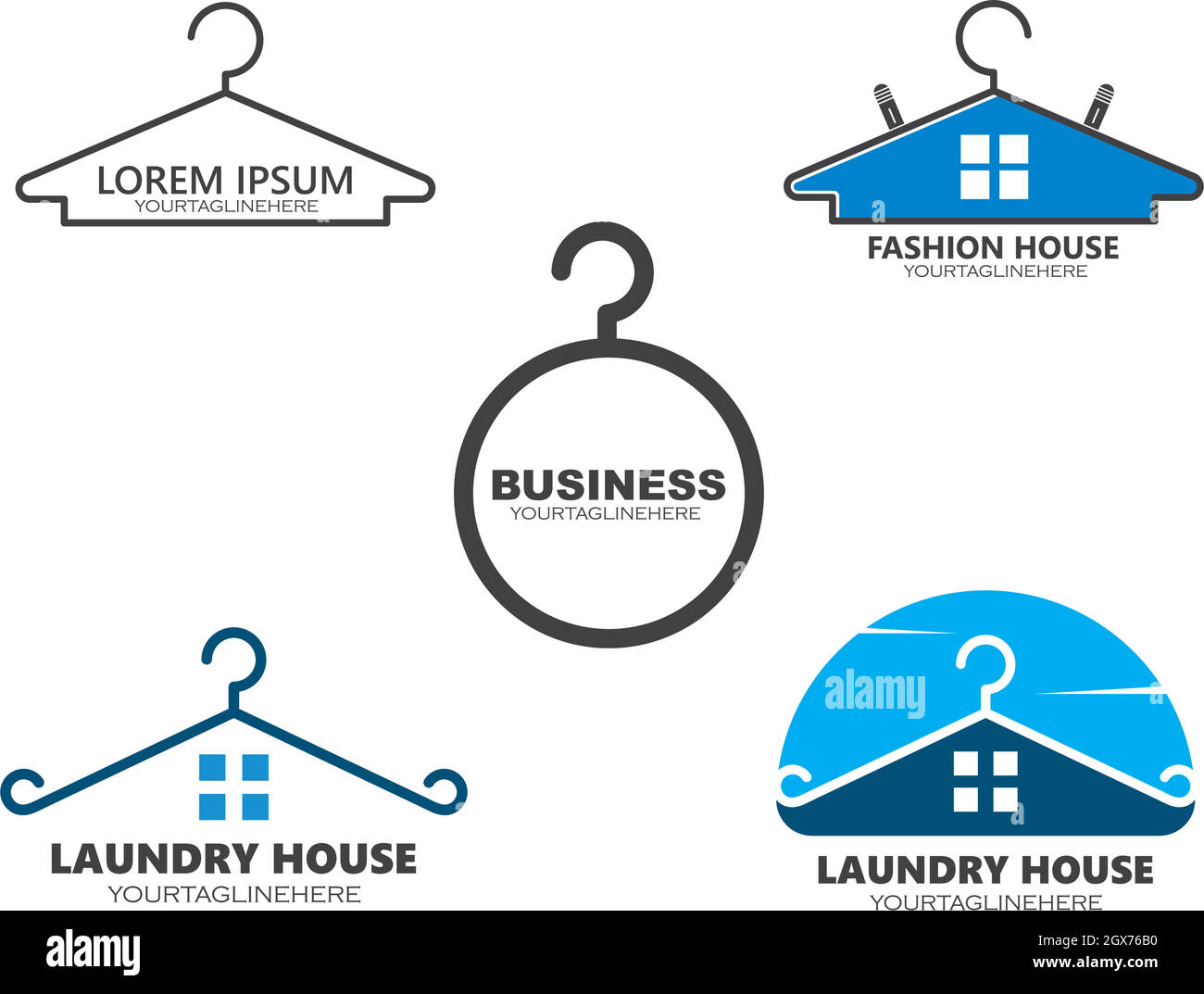 hanger logo icon vector illustration design Stock Vector Image & Art ...