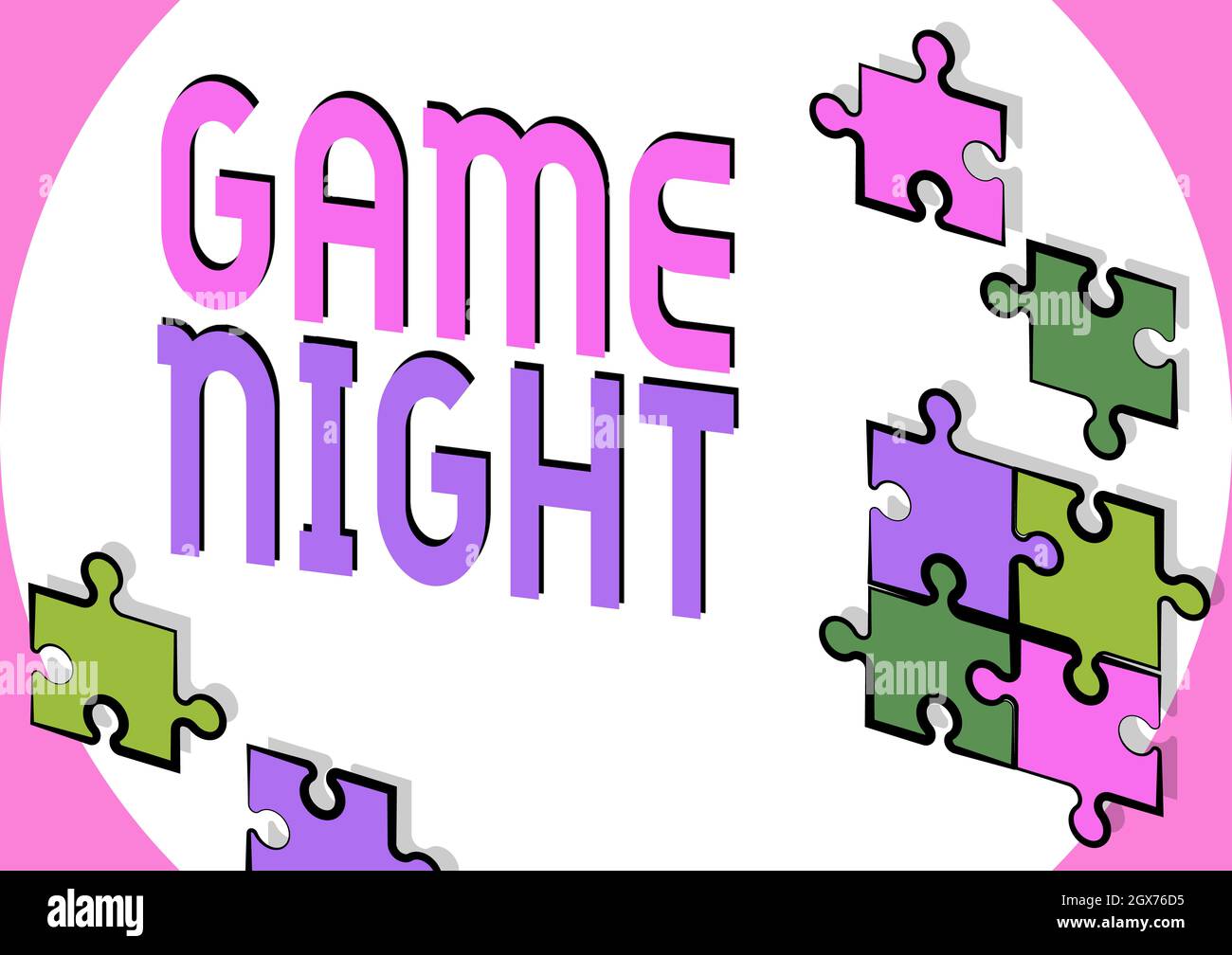 Conceptual caption Game Night. Internet Concept usually its called on ...