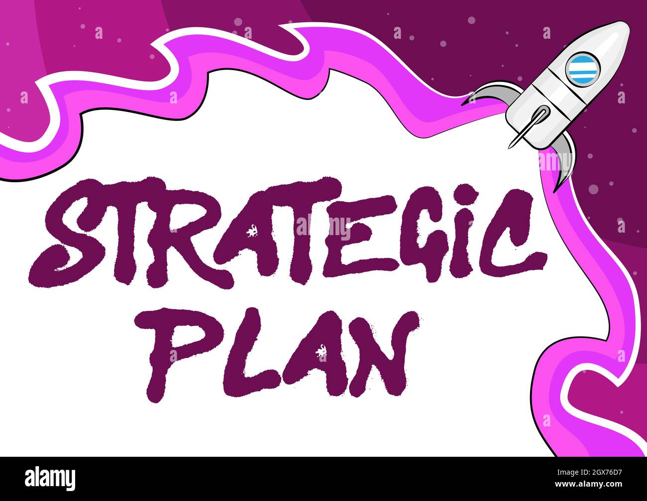 Conceptual caption Strategic Plan. Internet Concept A process of ...