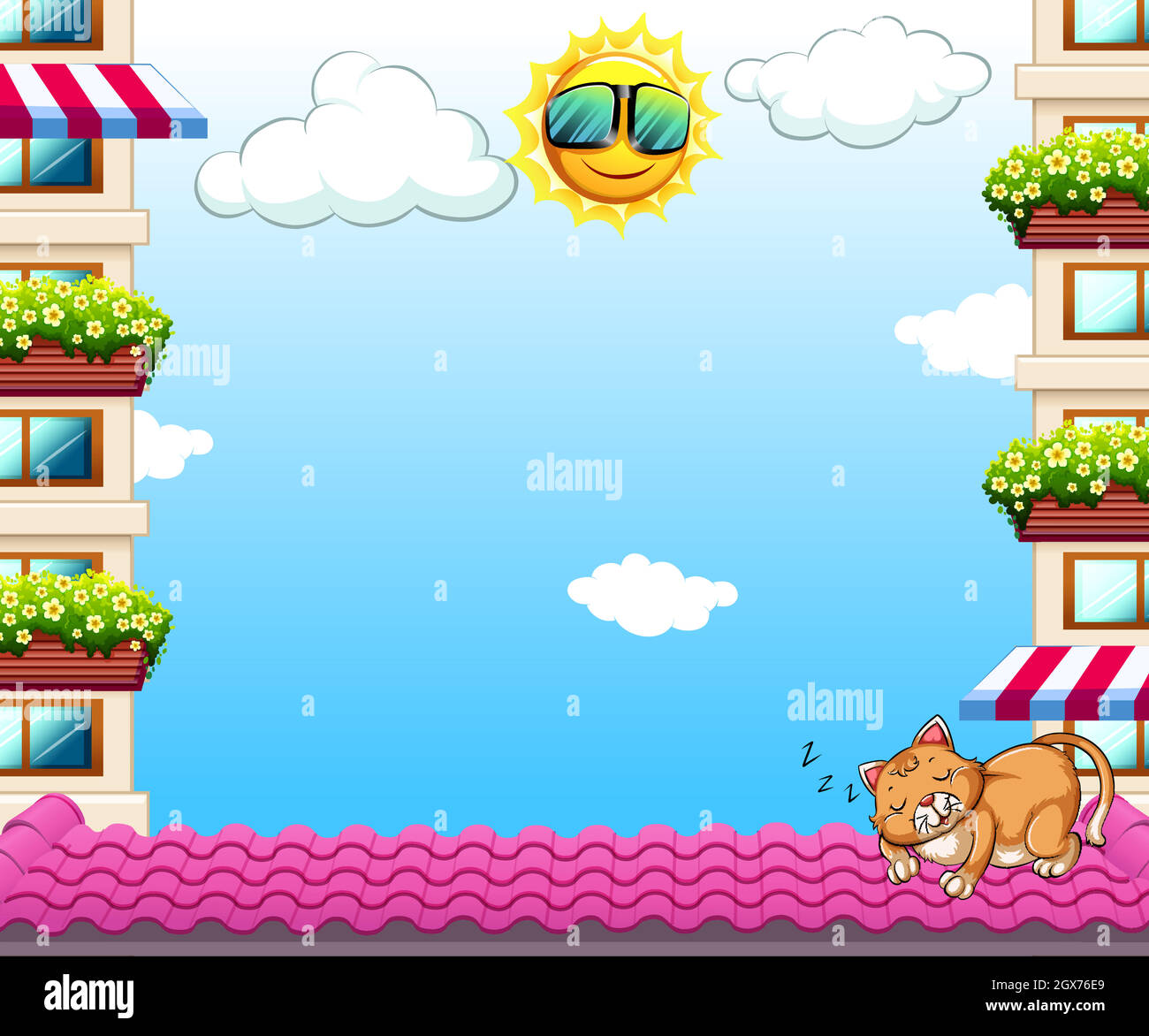 Frame building Stock Vector Images - Alamy