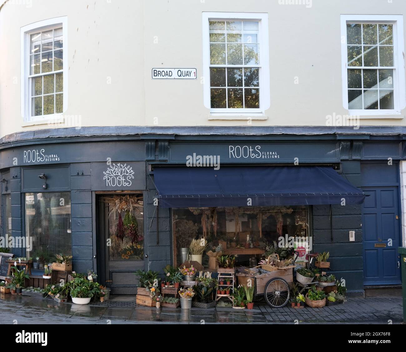 September 2021 - Roots flower shop in central Bristol, England, UK ...