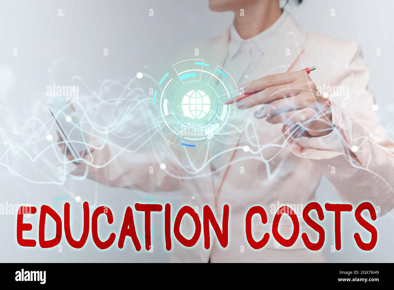Inspiration showing sign Education Costs. Conceptual photo amounts paid ...