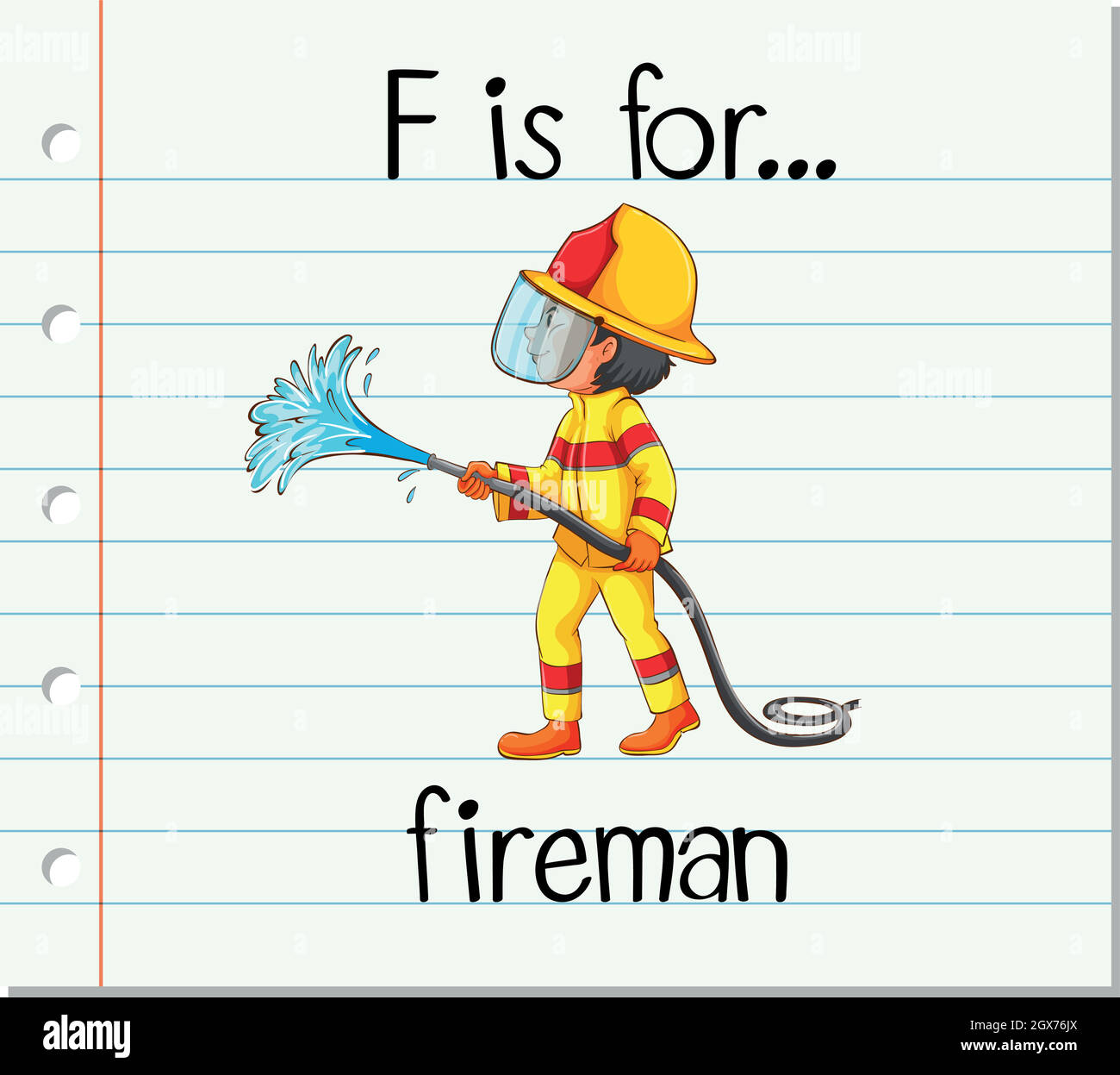 Fire fighter education Stock Vector Images - Alamy
