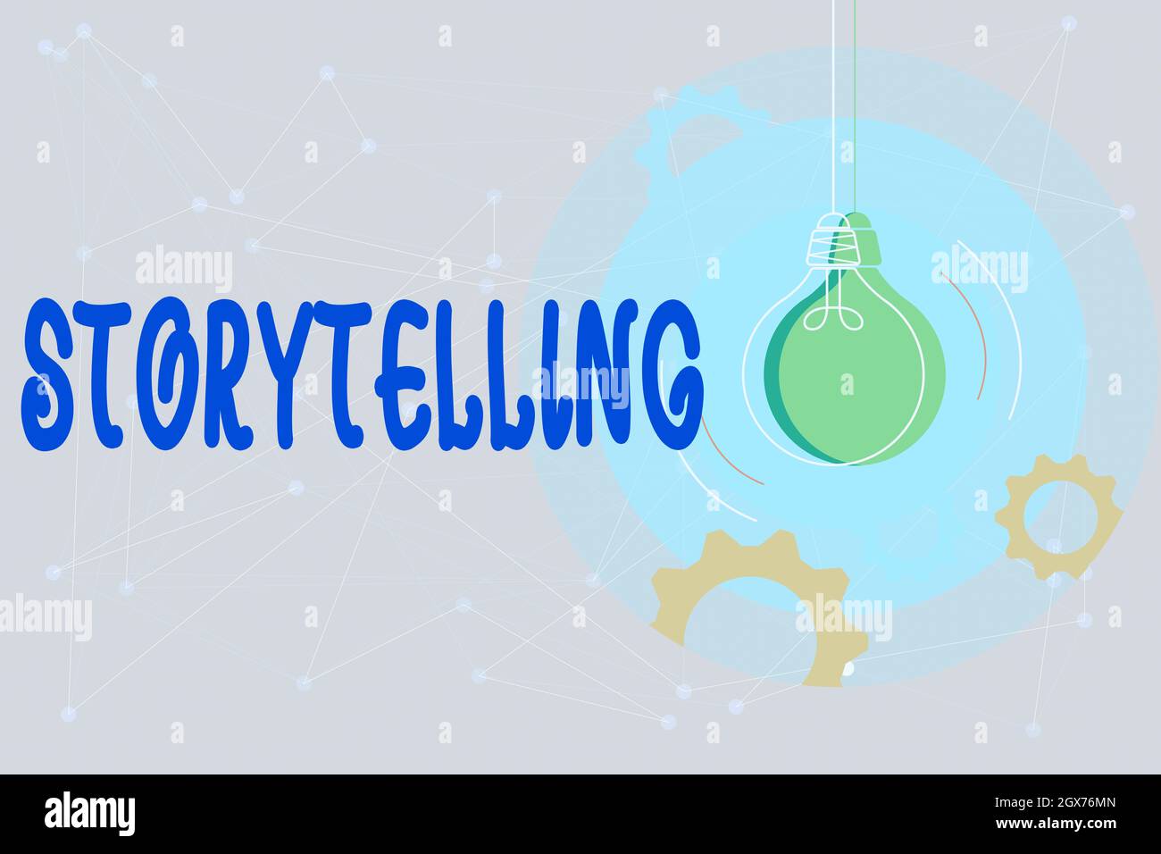 Conceptual caption Storytelling. Business concept activity writing ...
