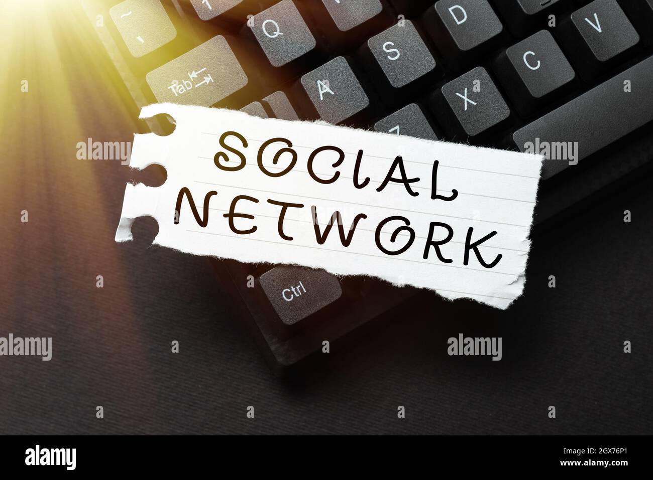 Writing displaying text Social Network. Business approach Interactions ...