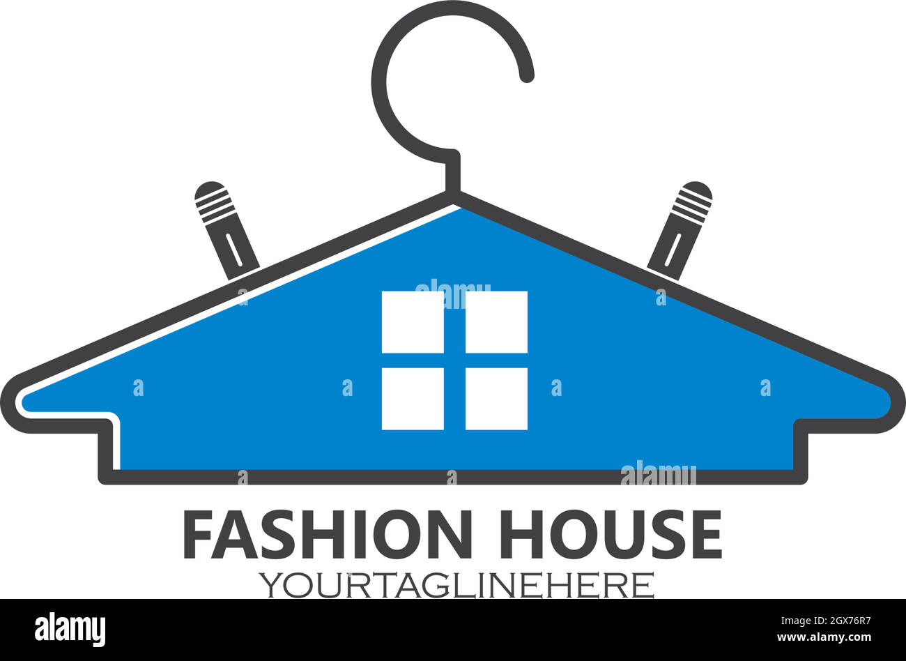 hanger logo icon vector illustration design Stock Vector Image & Art ...