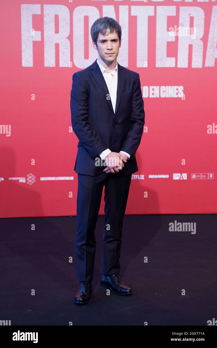 Madrid, Spain. 04th Oct, 2021. Marcos Ruiz attends the photocall of the ...