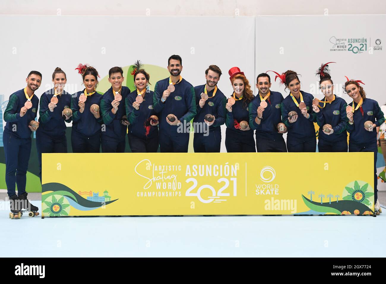 CRSG, Brasil, third place, during awards ceremony in Small Show at The ...