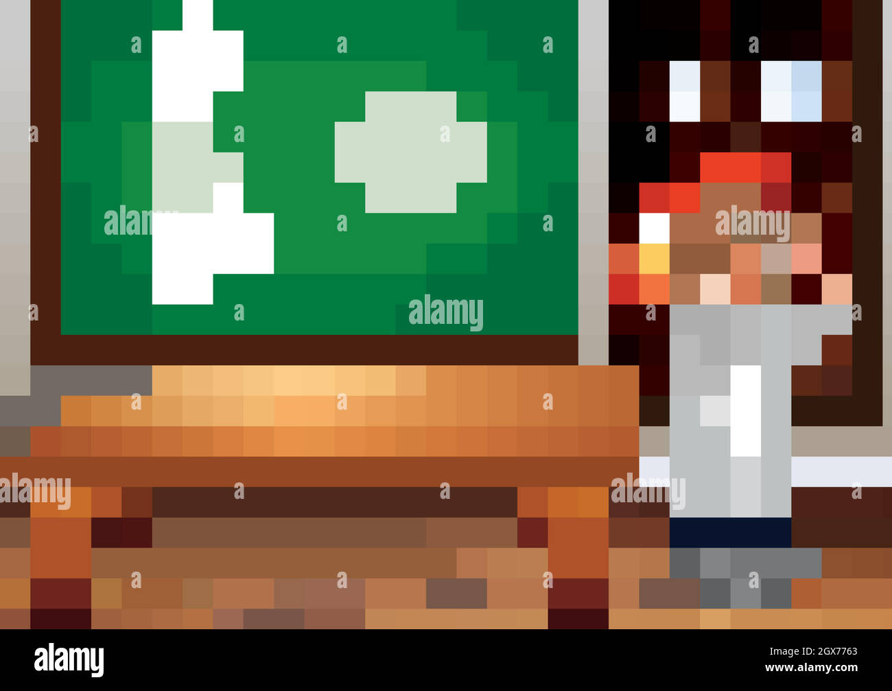 Classroom scene with science student inside Stock Vector Image & Art ...