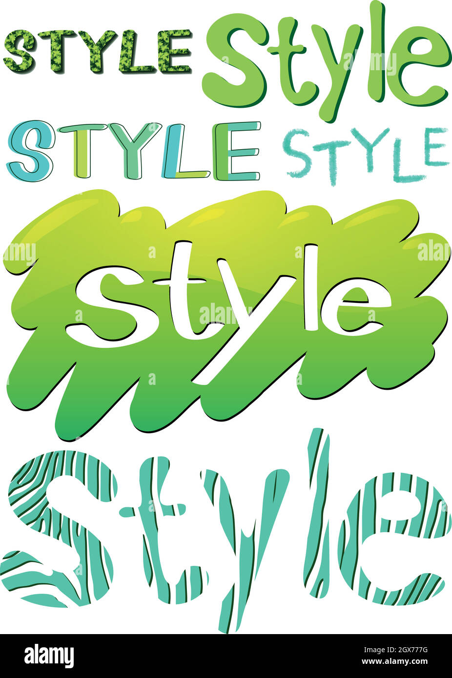 Writing word Stock Vector Images - Alamy