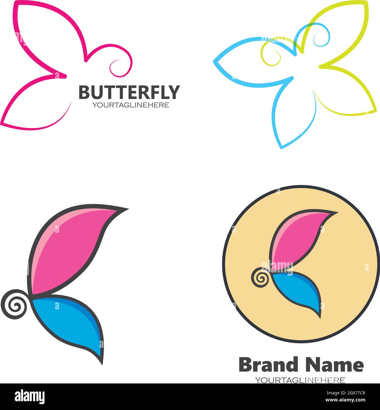 Classic design decorations Stock Vector Images - Alamy