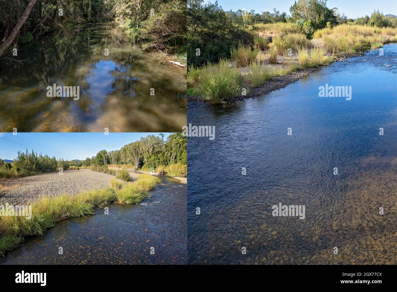 Shallow stream with high banks hi-res stock photography and images - Alamy