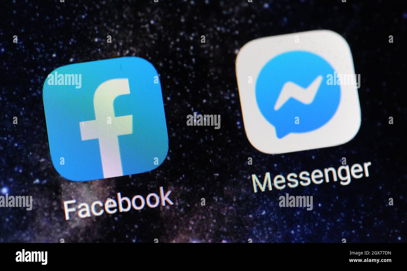 Facebook outage 2021 hi-res stock photography and images - Alamy