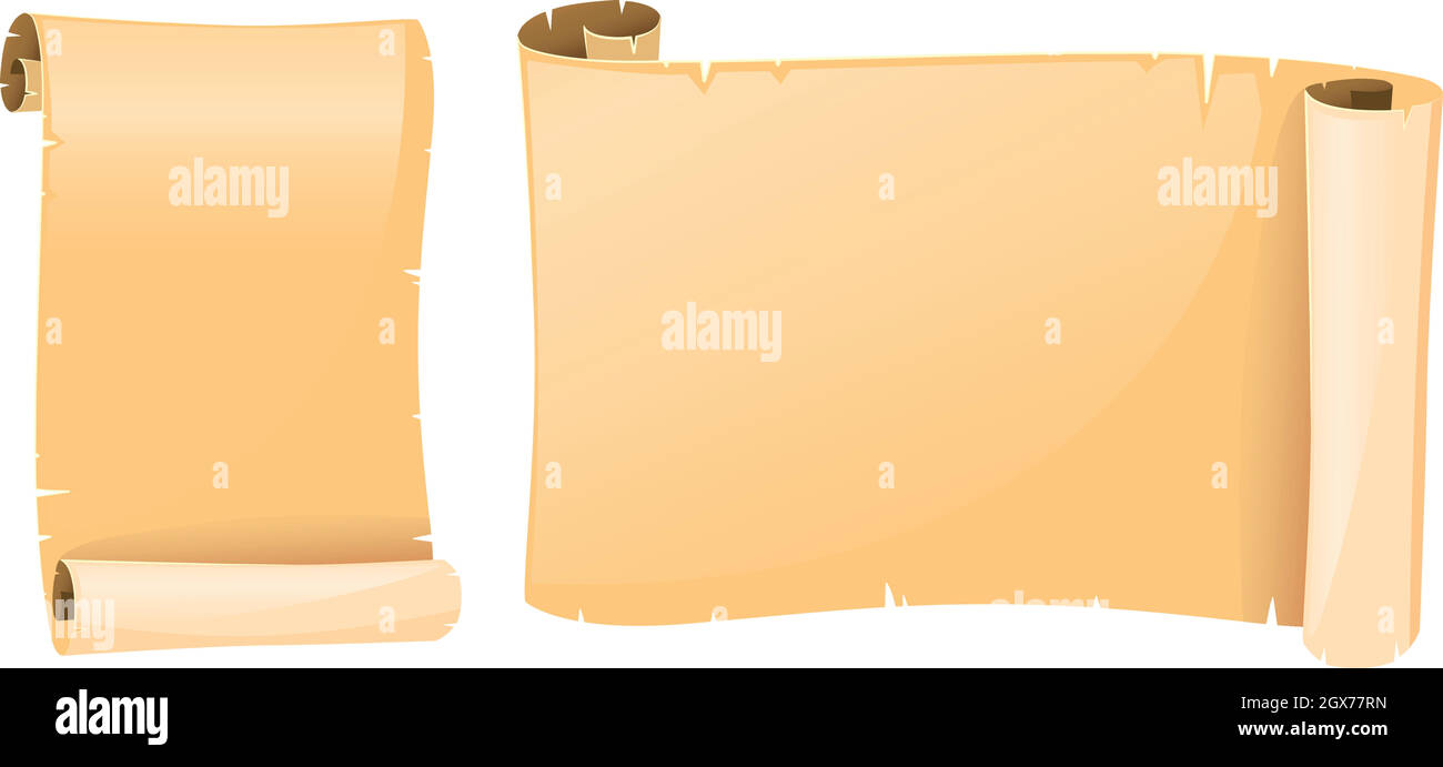 Two design of old parchment papers Stock Vector Image & Art - Alamy