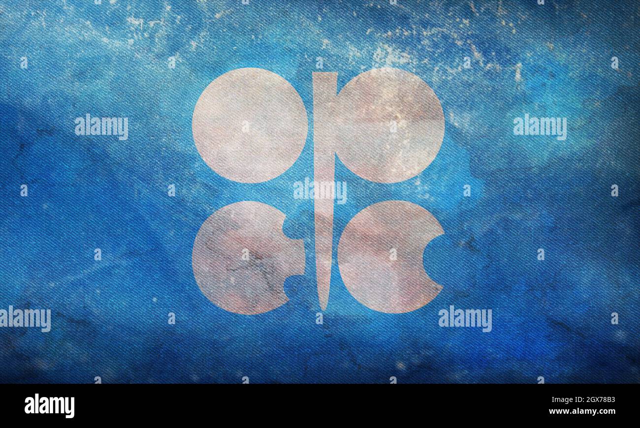 Minsk, Belarus - May, 2021: Flag of Organization of Petroleum Exporting ...