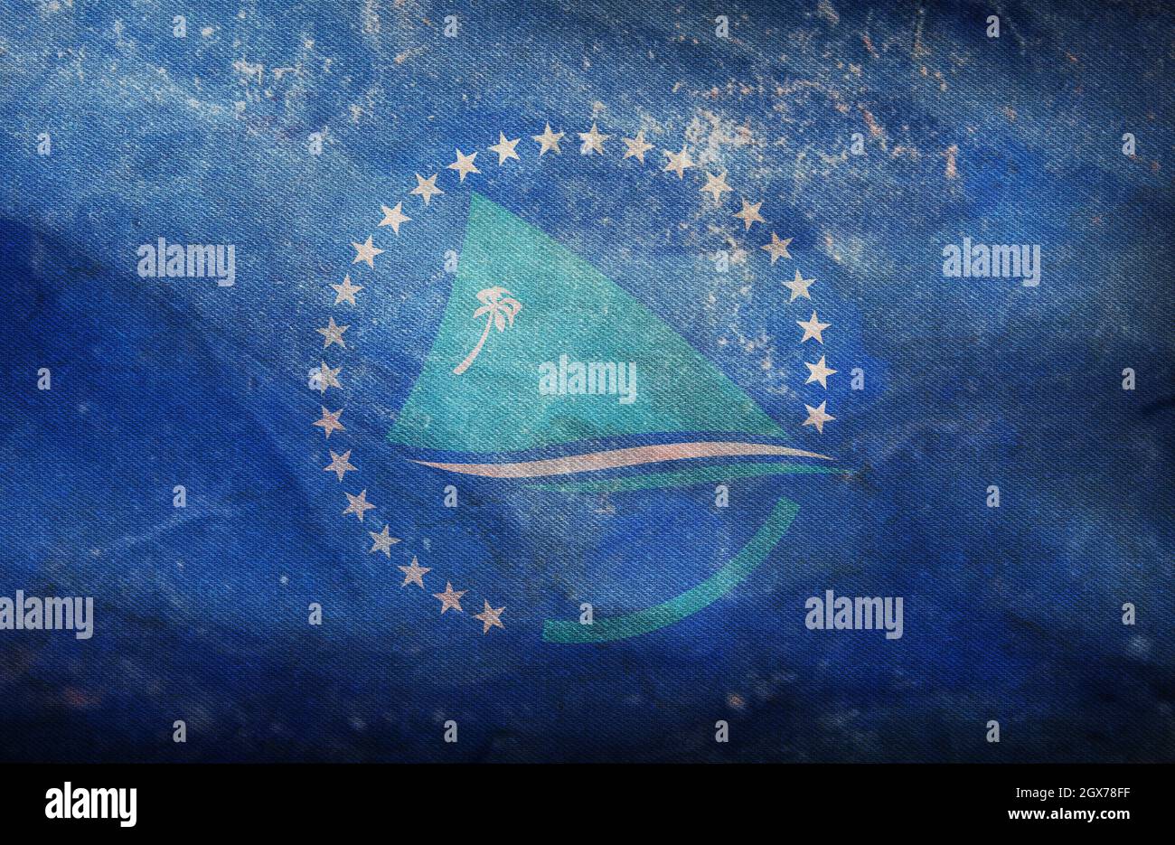 Minsk, Belarus - May, 2021: Flag of Pacific Community waving in the ...