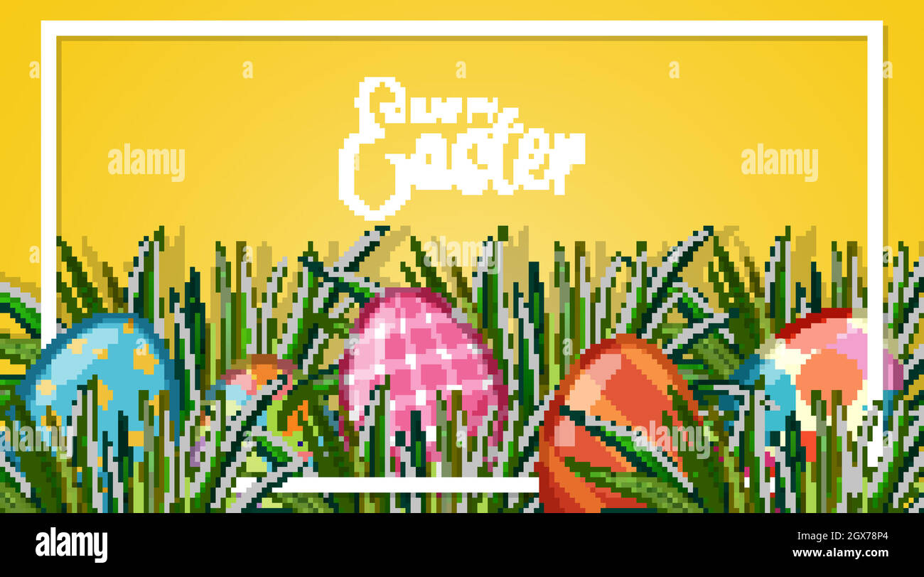Easter eggs in games Stock Vector Images - Alamy