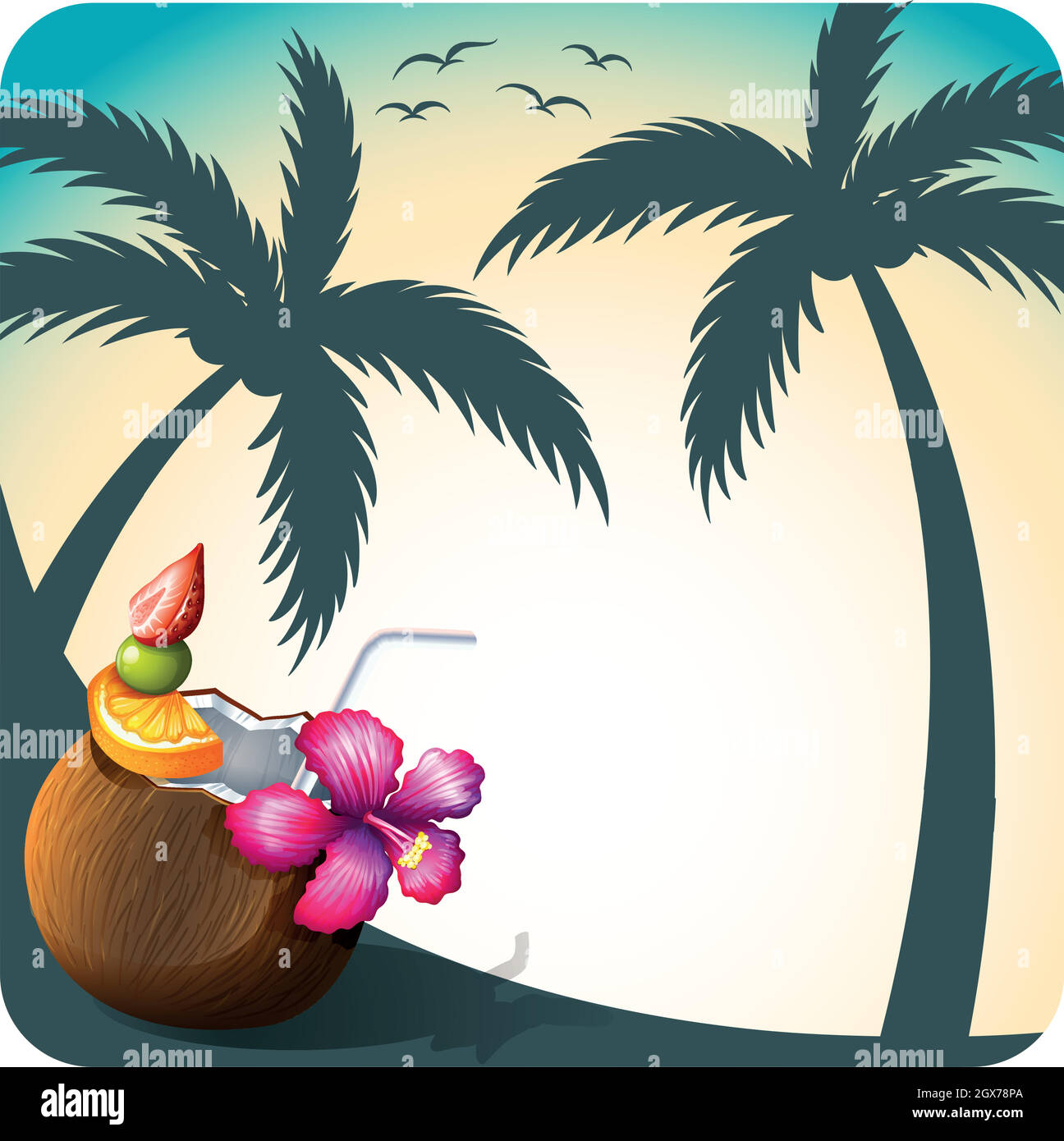 Refreshment view Stock Vector Images - Alamy