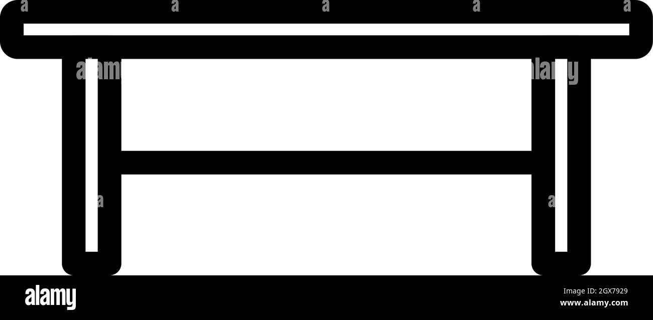 Coffee Table Icon Stock Vector Image & Art - Alamy