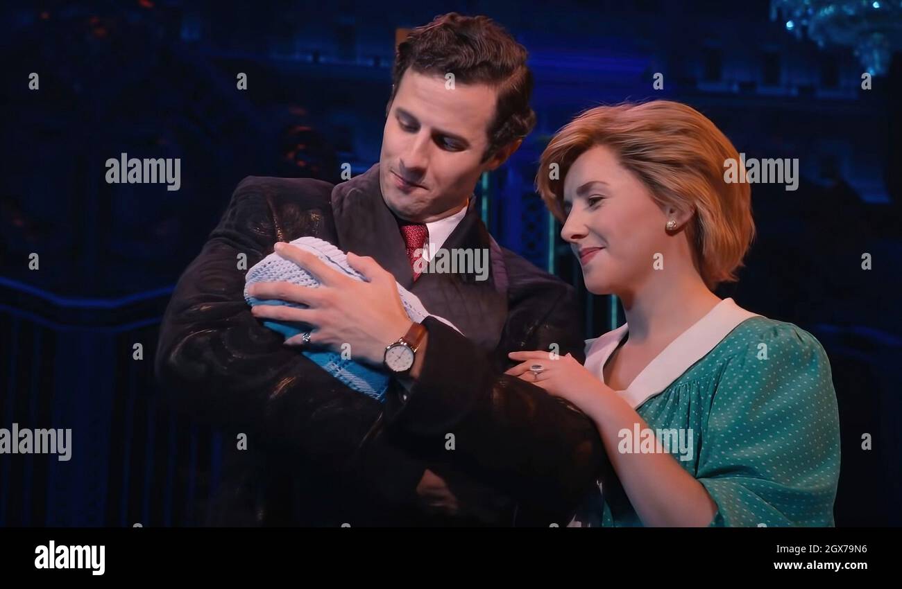 DIANA: THE MUSICAL, (aka DIANA), from left: Roe Hartrampf as Prince ...