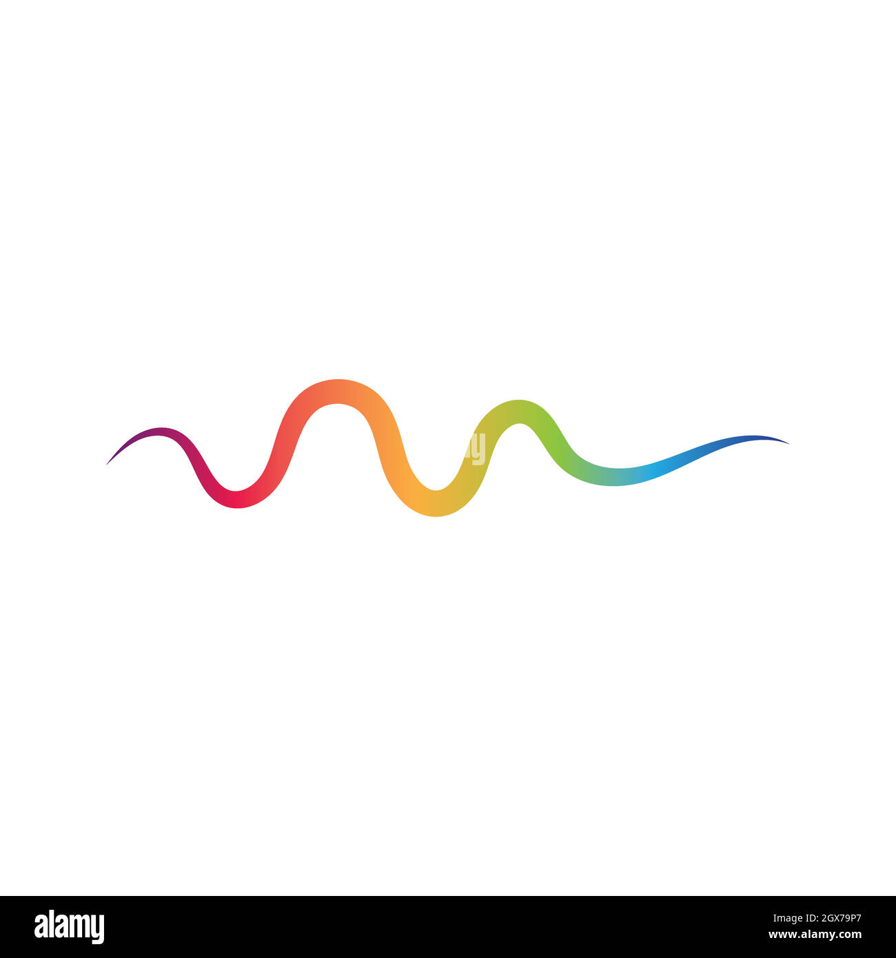 Line waves Stock Vector Images - Alamy