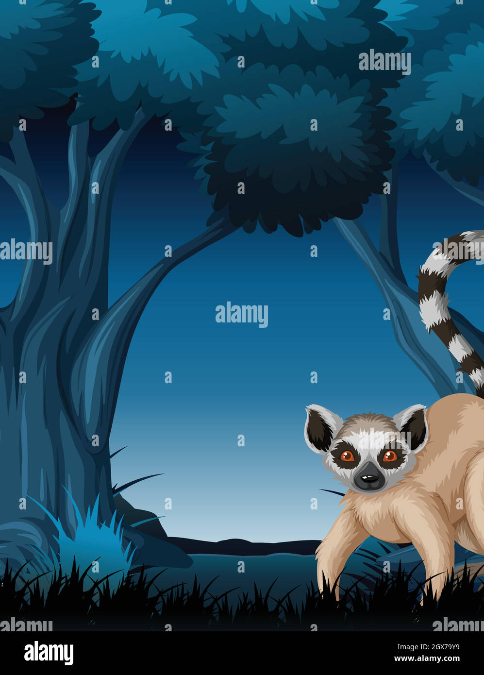 Lemur Stock Vector Images - Alamy