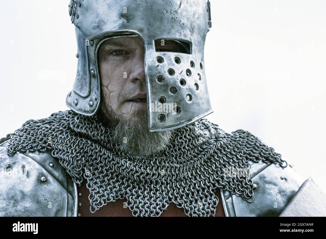 THE LAST DUEL, Matt Damon, 2021. ph: Patrick Redmond / © 20th Century ...