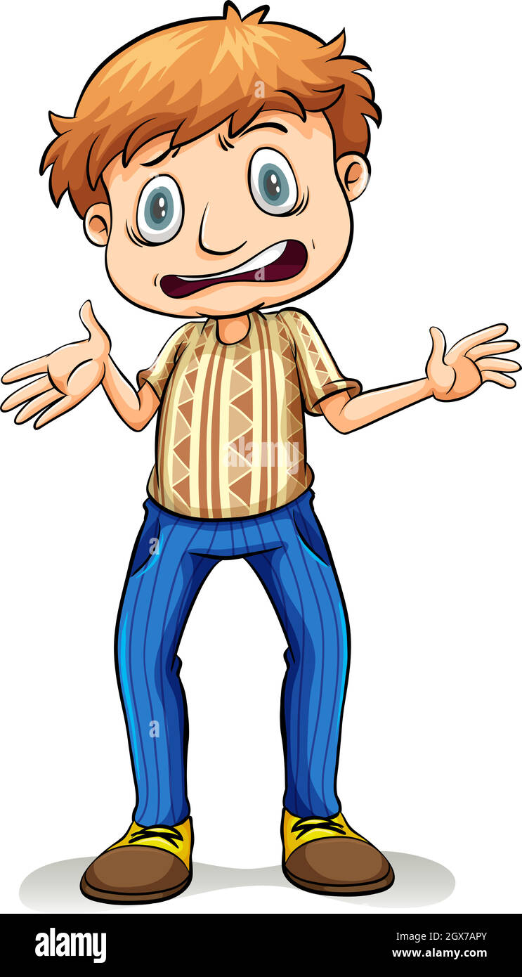 Face of a problematic man Stock Vector Image & Art - Alamy