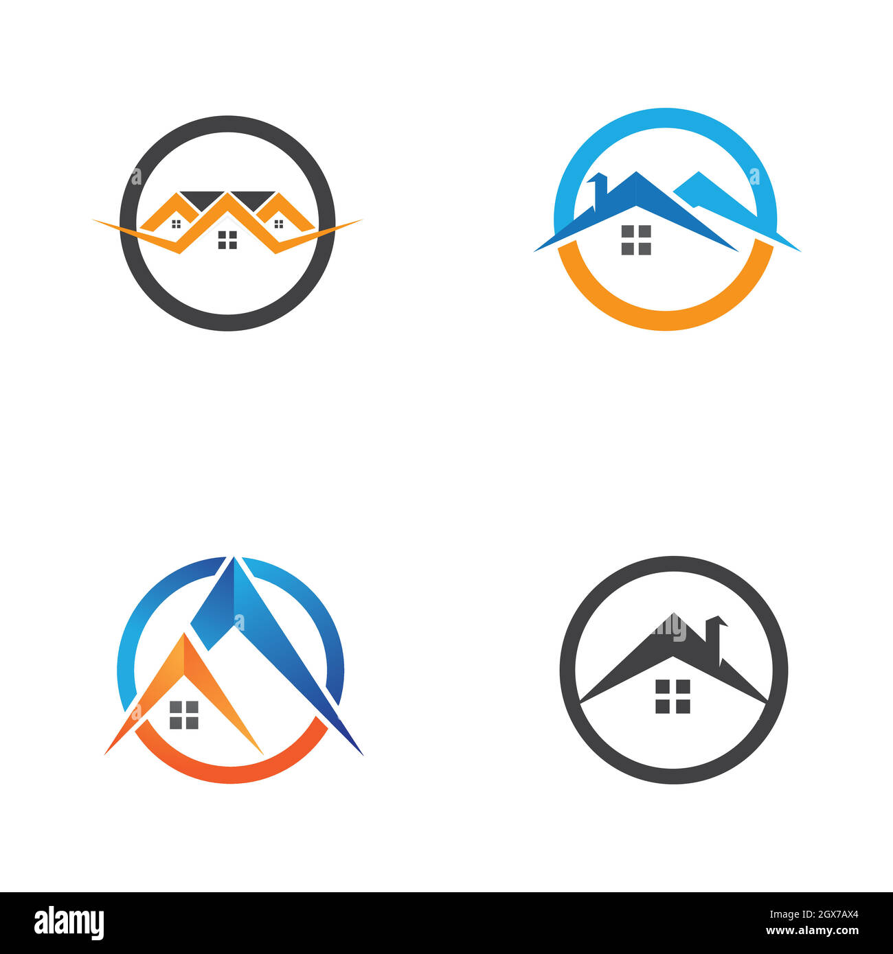 Home office logo hi-res stock photography and images - Alamy