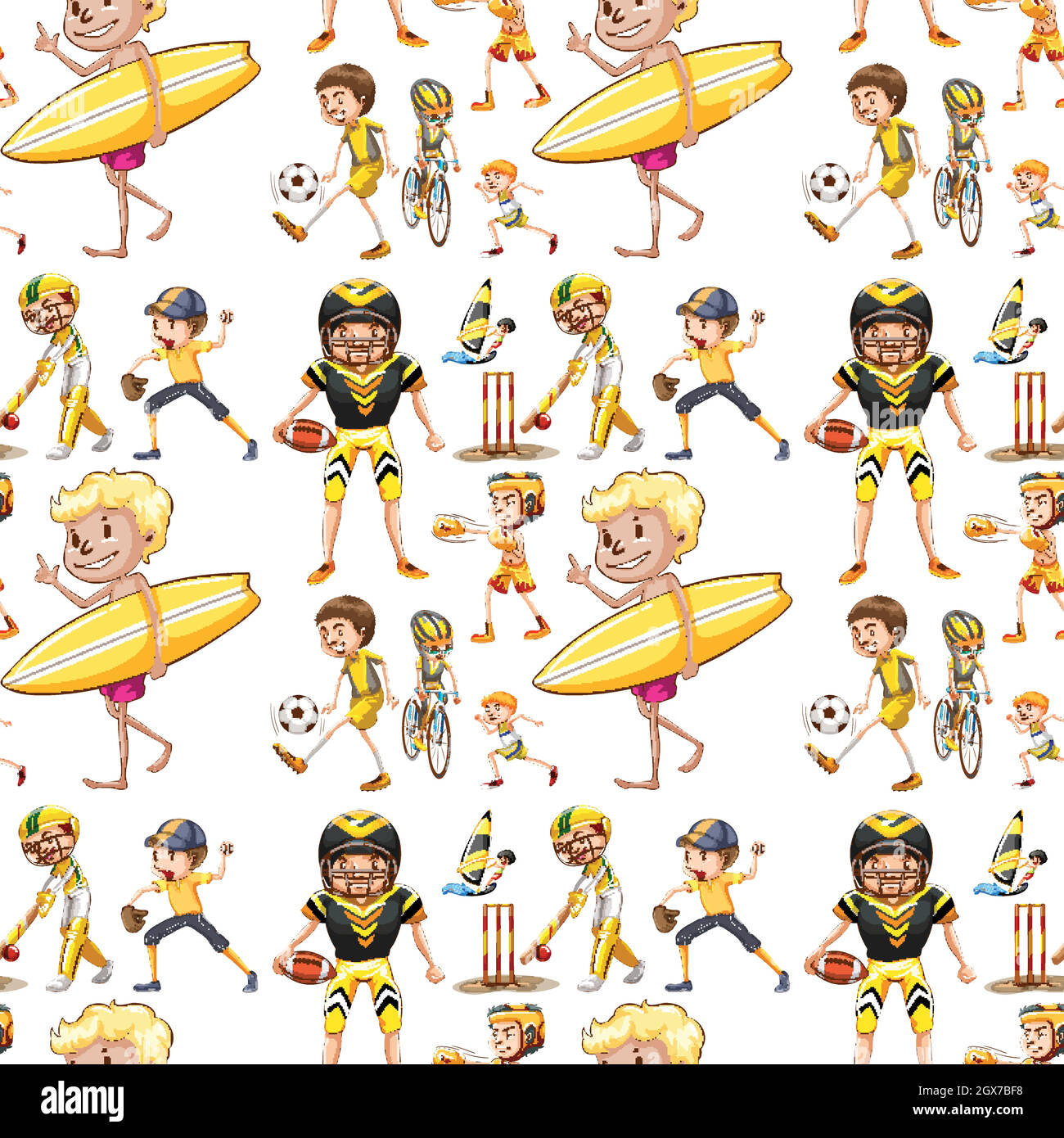 Sports wallpaper Stock Vector Images - Alamy