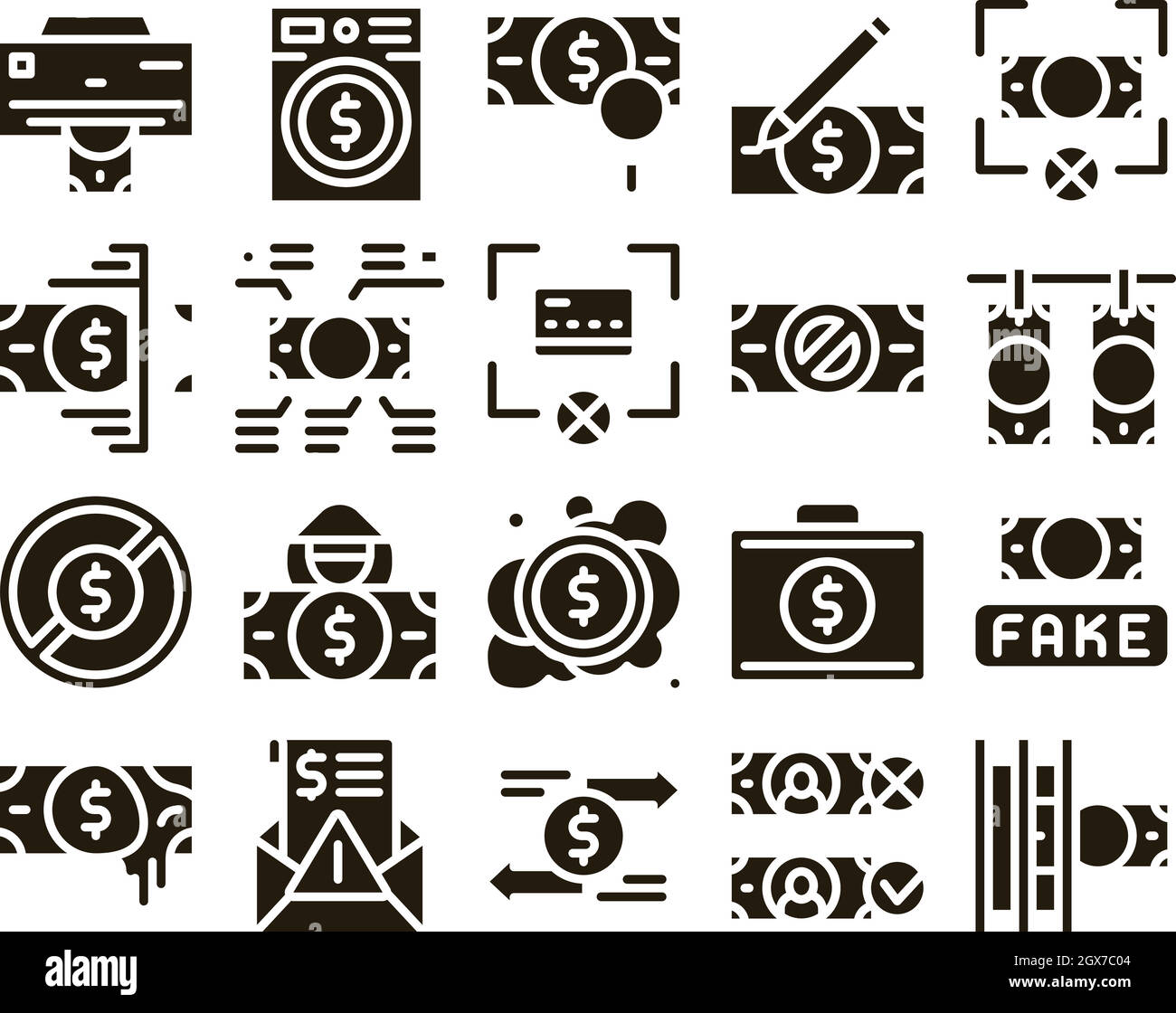 Money Pictograms High Resolution Stock Photography and Images - Alamy