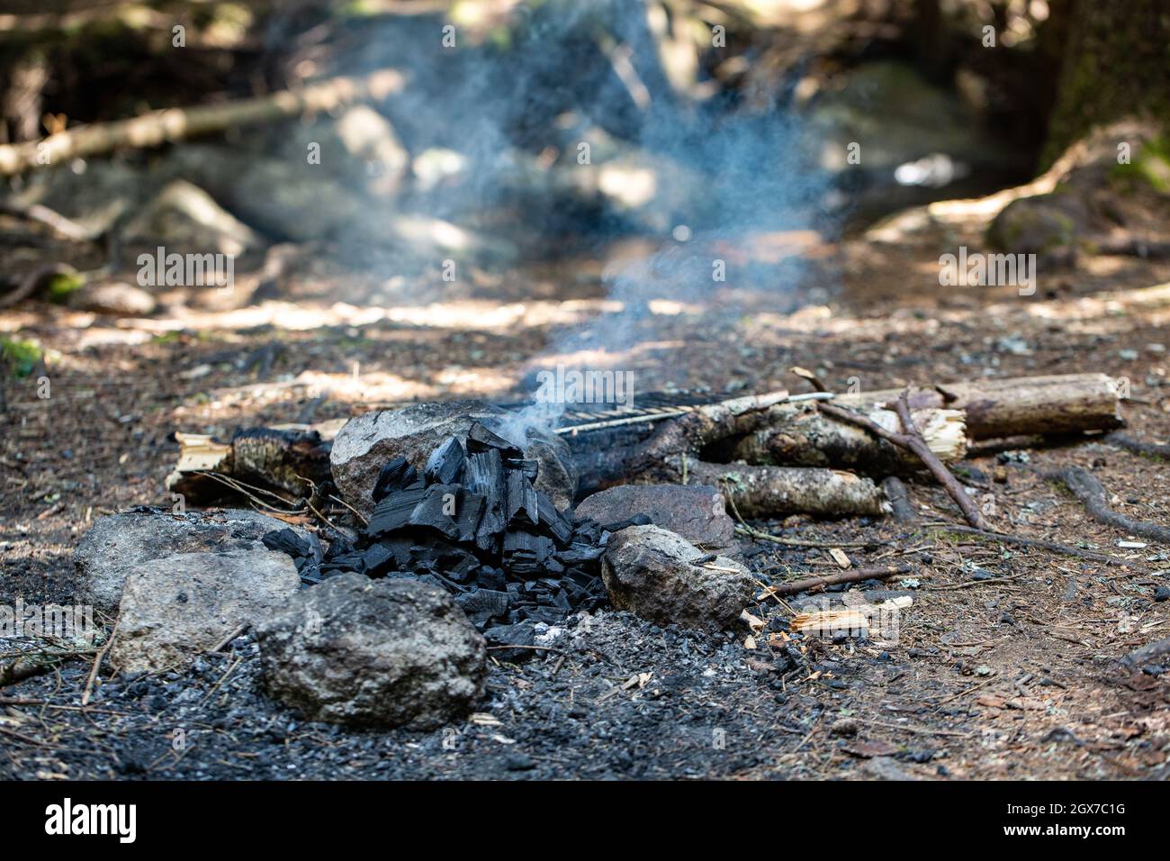 Bonfire on a stone hi-res stock photography and images - Alamy
