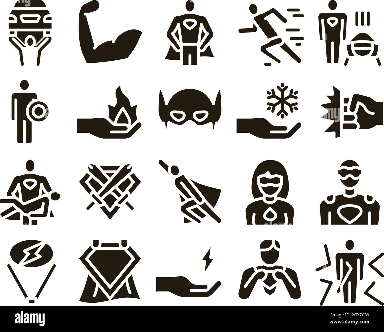 Fiction line vector icons Stock Vector Images - Alamy