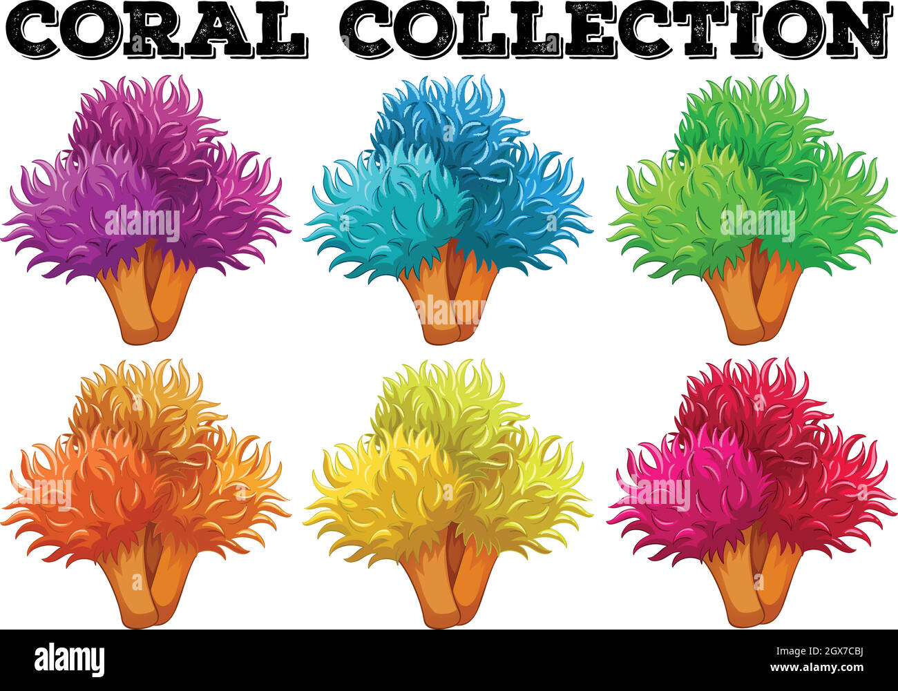 Ocean and flowers Stock Vector Images - Alamy