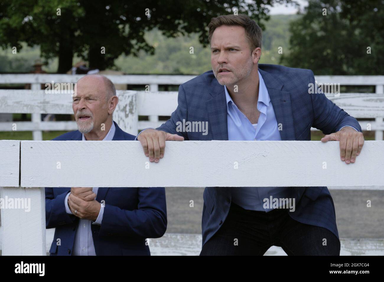 TAKING THE REINS, from left: Corbin Bernsen, Scott Potter, (aired Sept ...