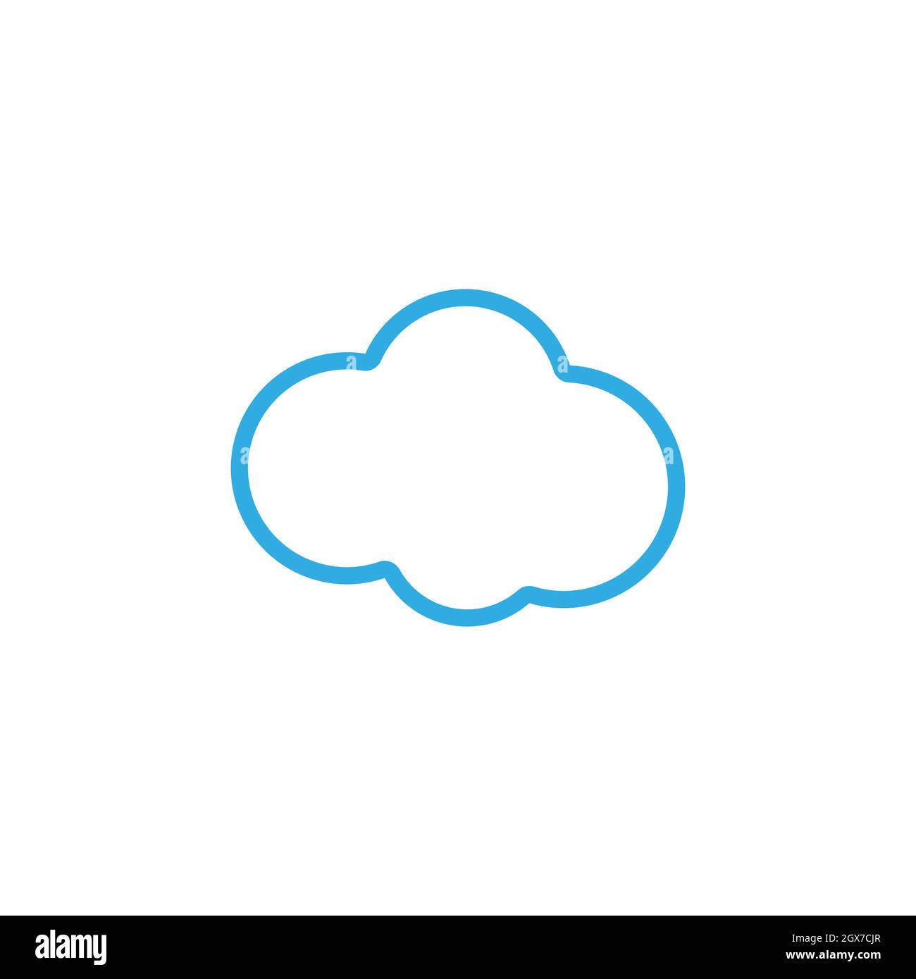 Fluffy white cumulus clouds cloud Stock Vector Images - Alamy