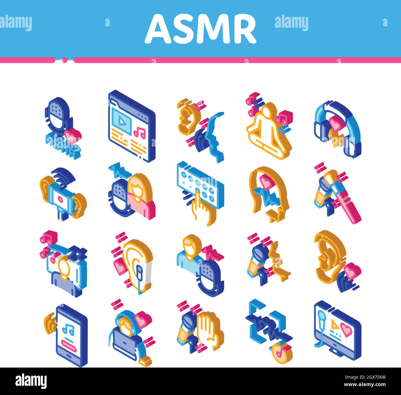 Asmr logo hi-res stock photography and images - Alamy
