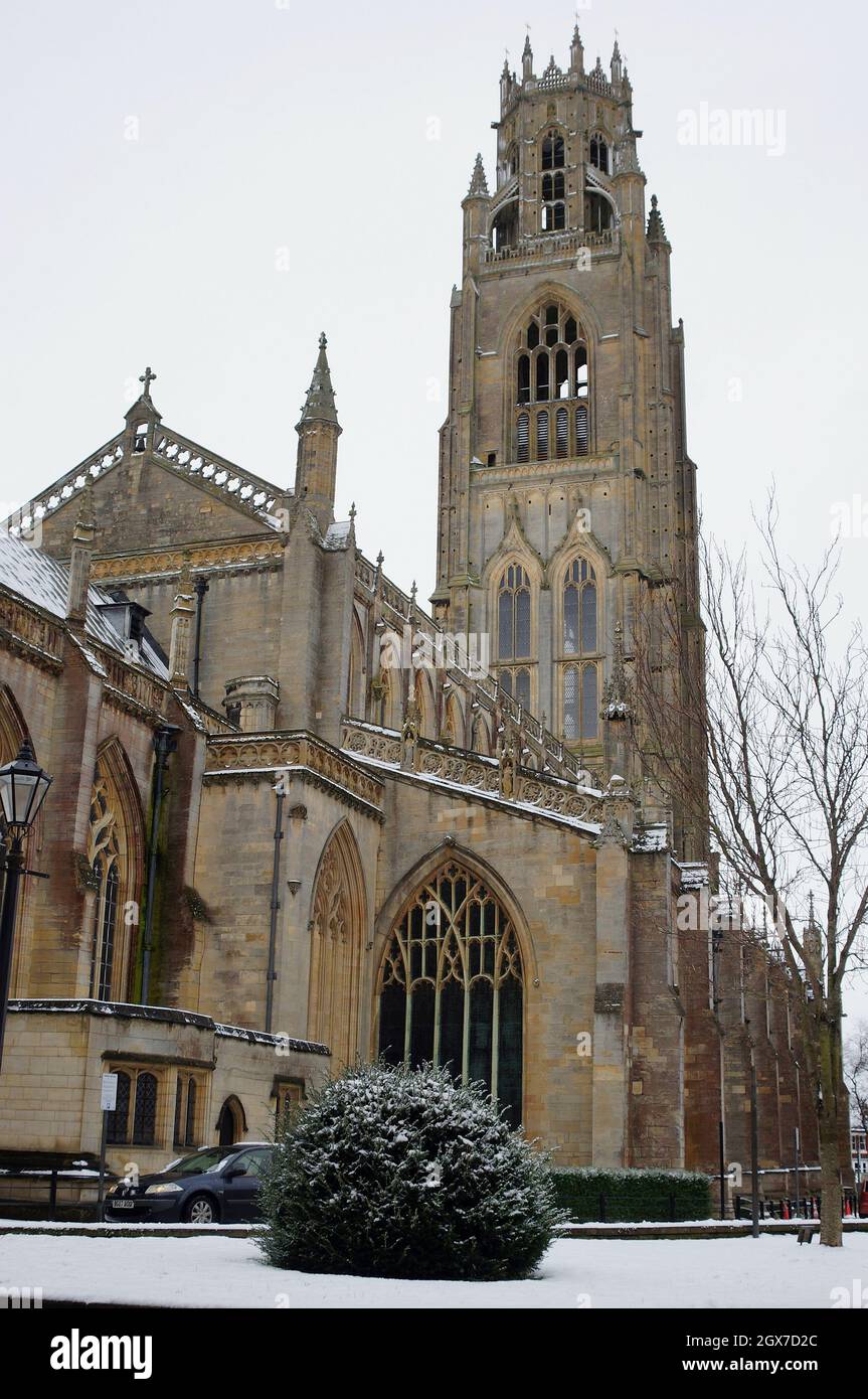 Boston stump lincolnshire winter hi-res stock photography and images ...