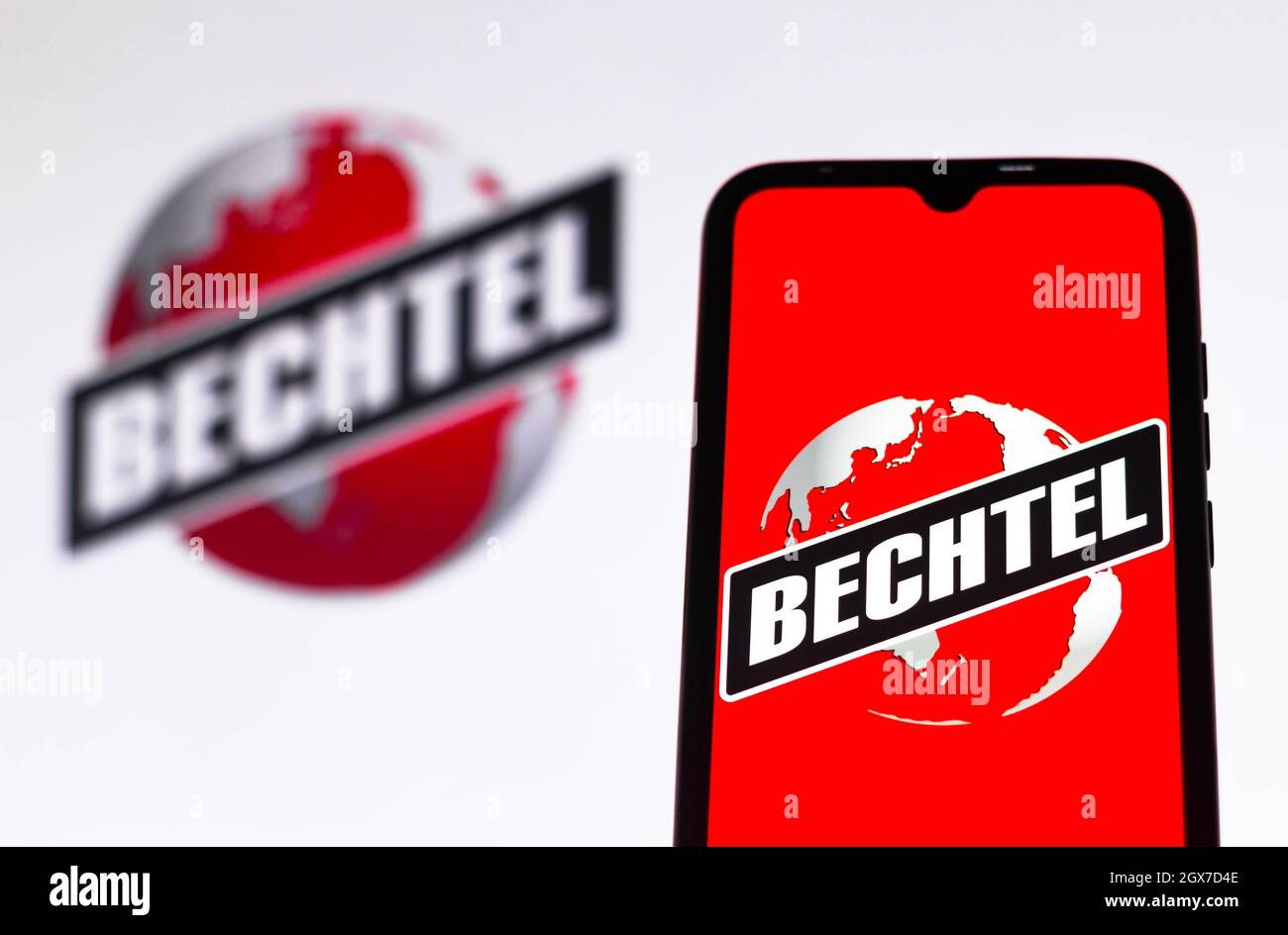 Brazil. 04th Oct, 2021. In this photo illustration the Bechtel ...