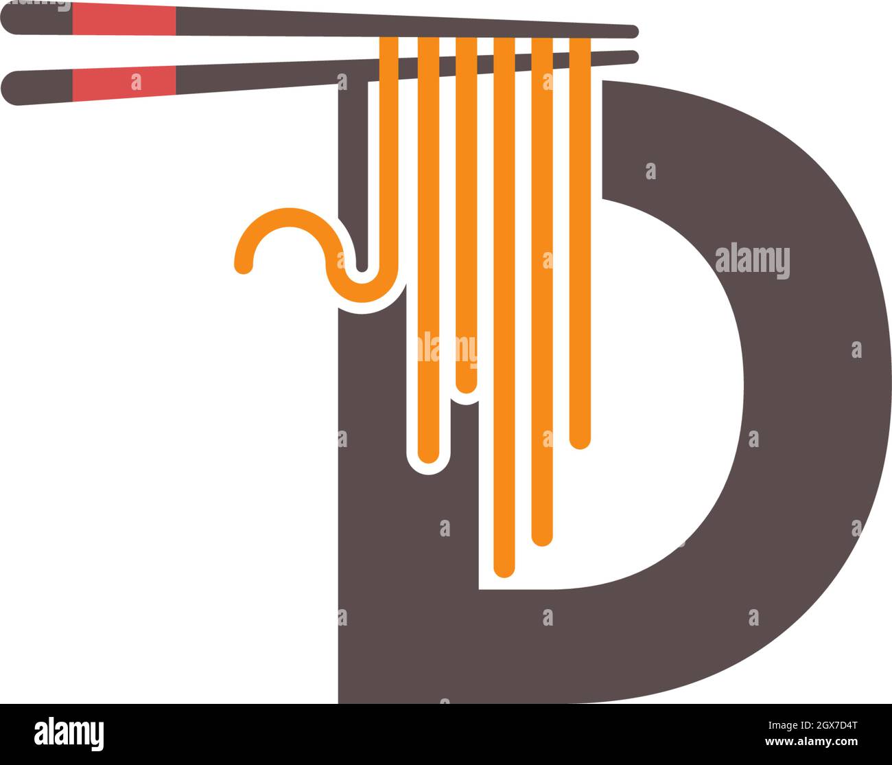 Spaghetti alphabet letter Stock Vector Images - Alamy