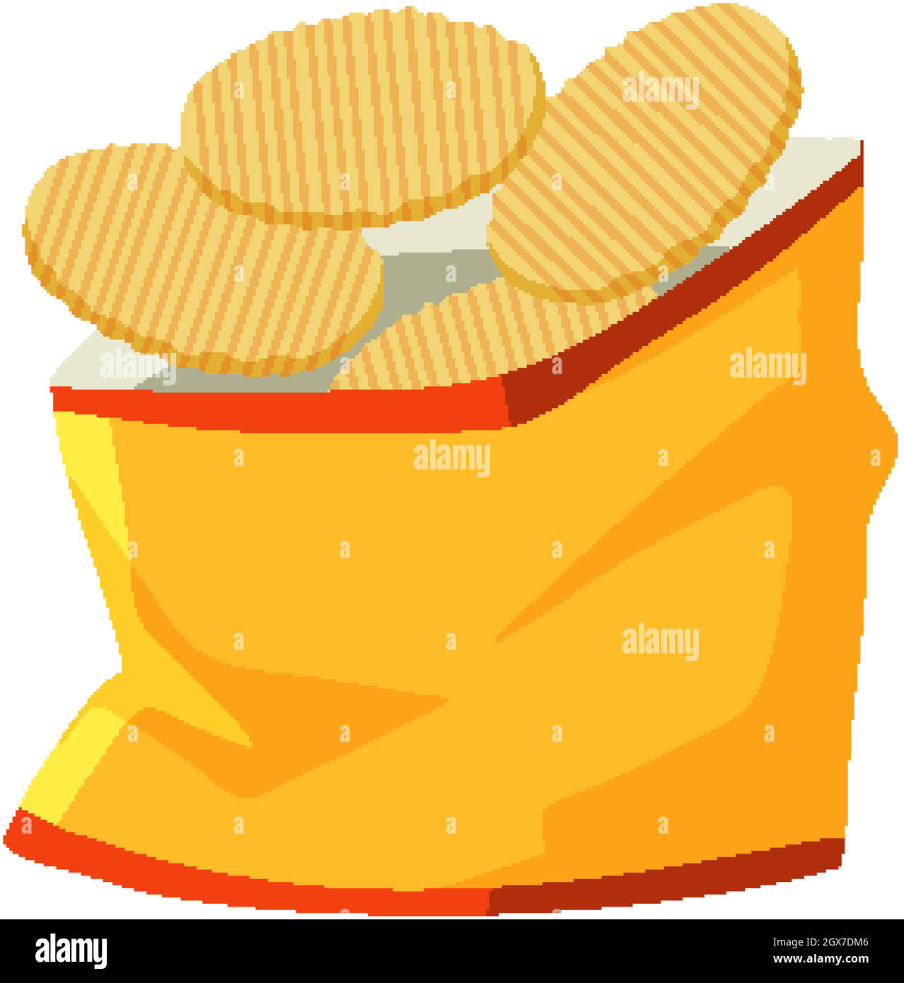 Potato pieces Stock Vector Images - Alamy