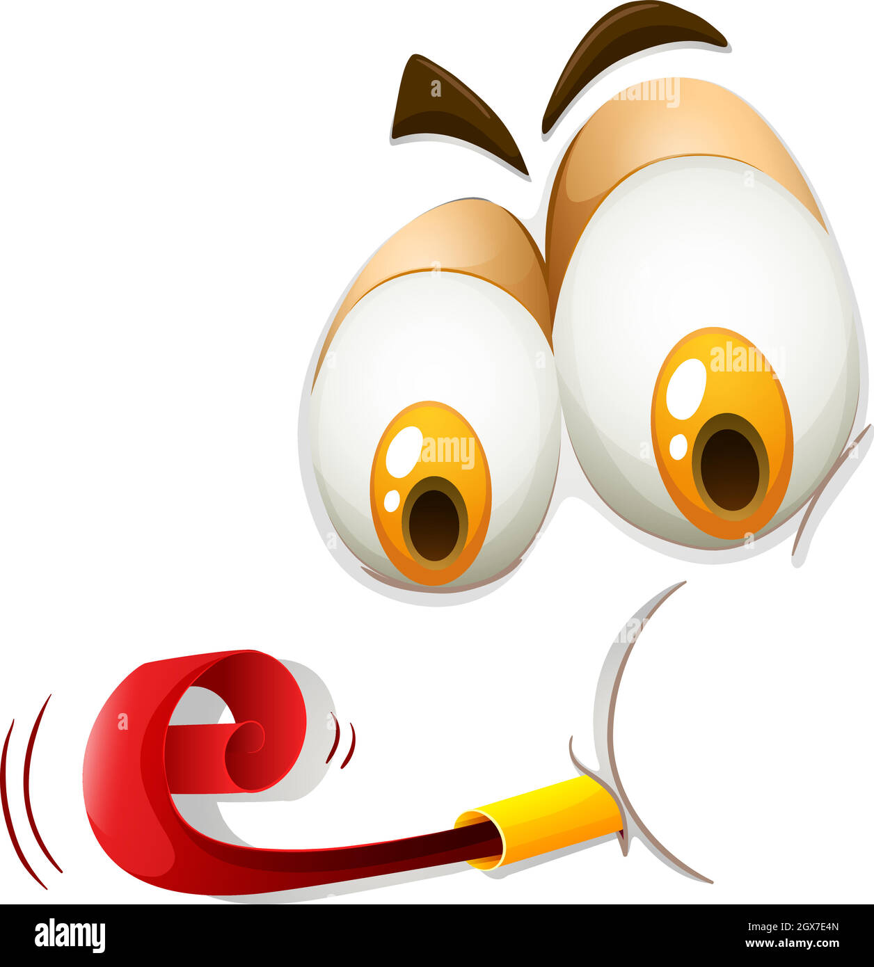 Gesture expression drawing Cut Out Stock Images & Pictures - Alamy