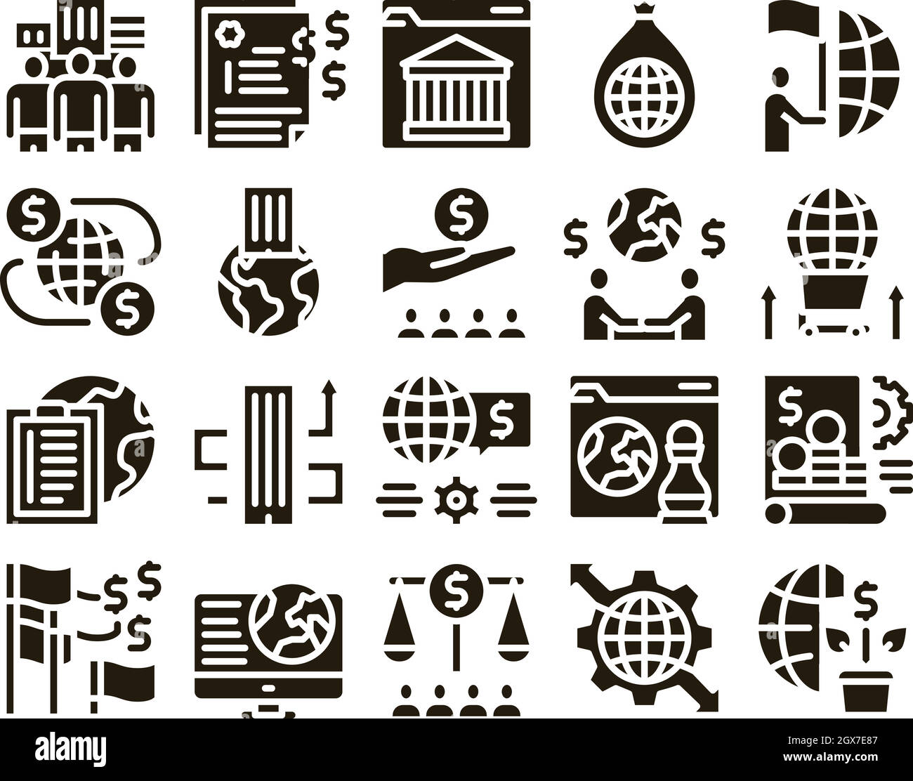 Global businesspeople Stock Vector Images - Alamy