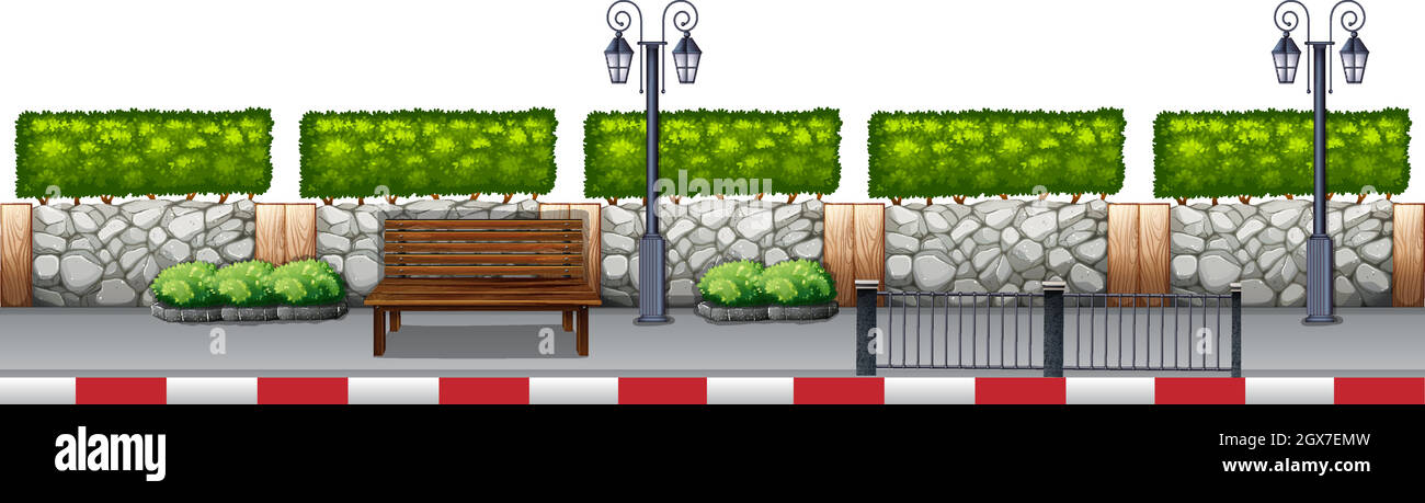 Obstacle sidewalk Stock Vector Images - Alamy