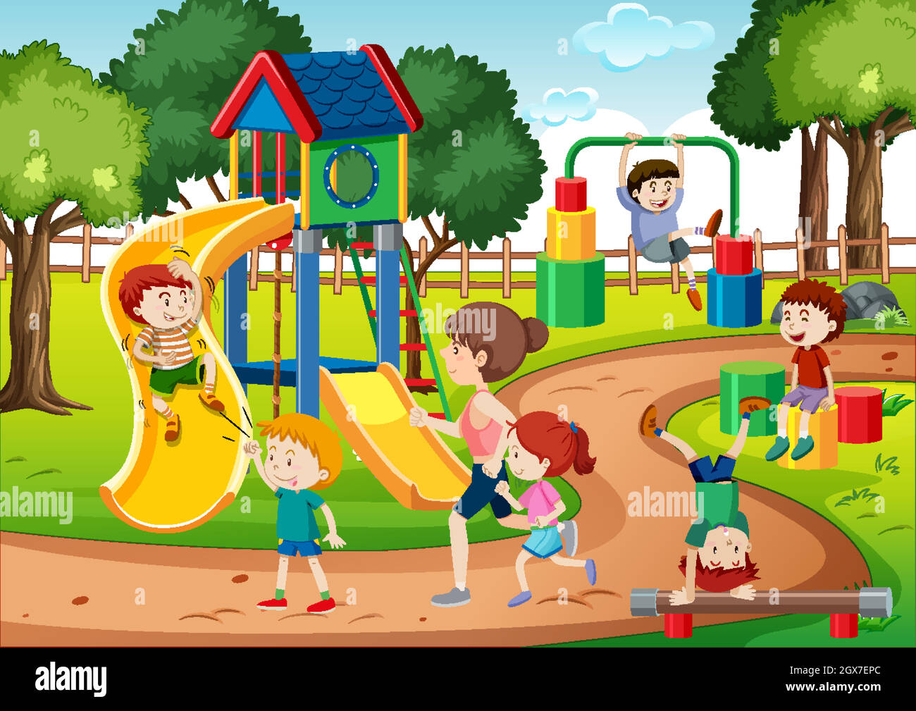 Small children boys in Stock Vector Images - Alamy