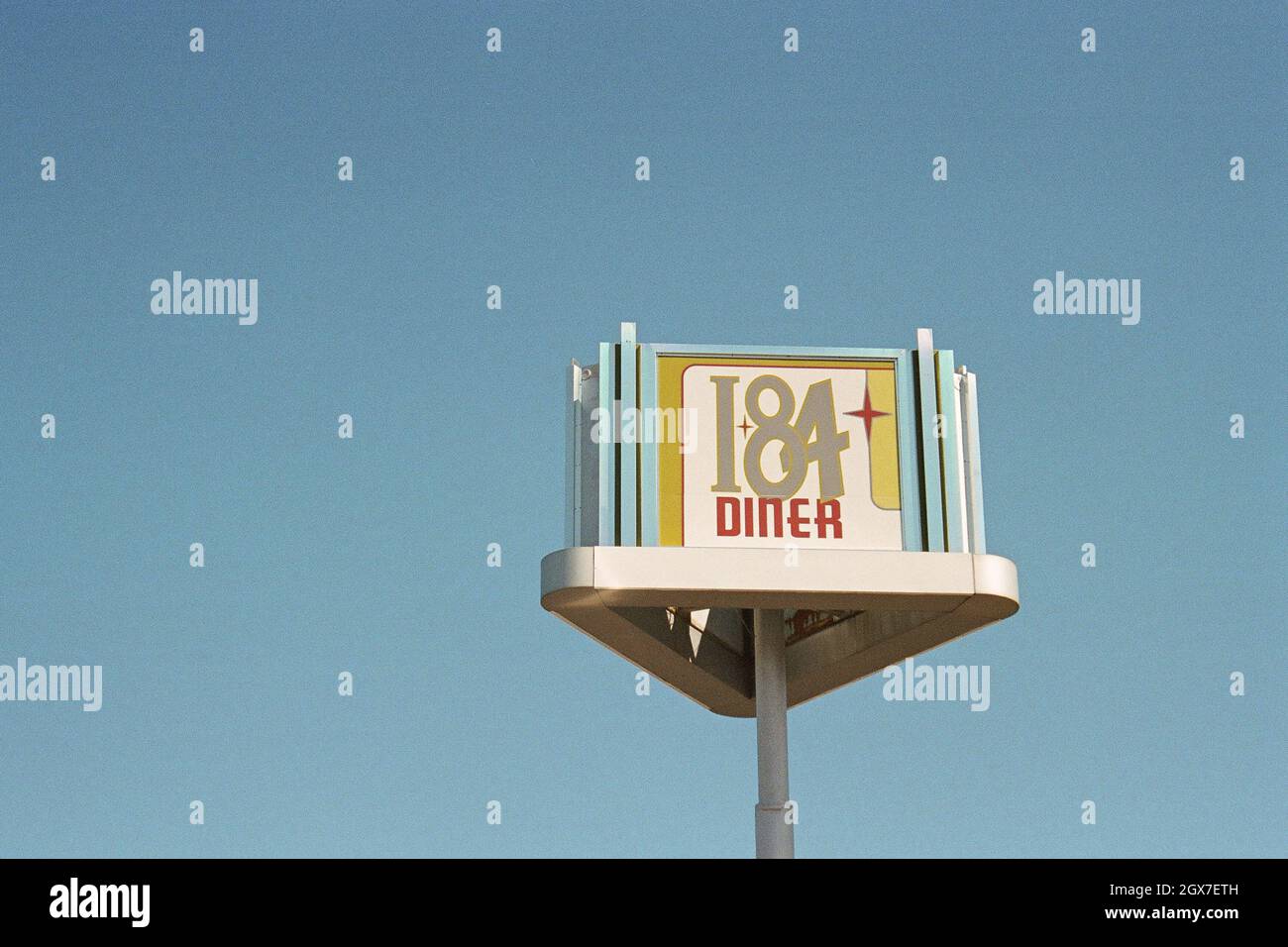 I-84 Diner sign, in Fishkill, New York Stock Photo - Alamy