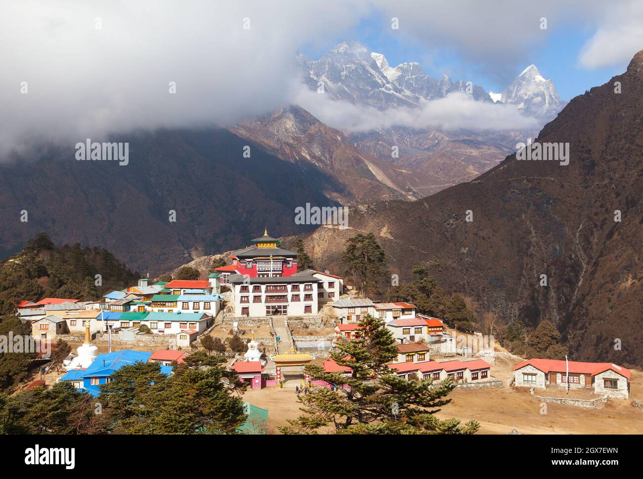 Tengboche Monastery, the best monastery in Khumbu valley, trek to ...
