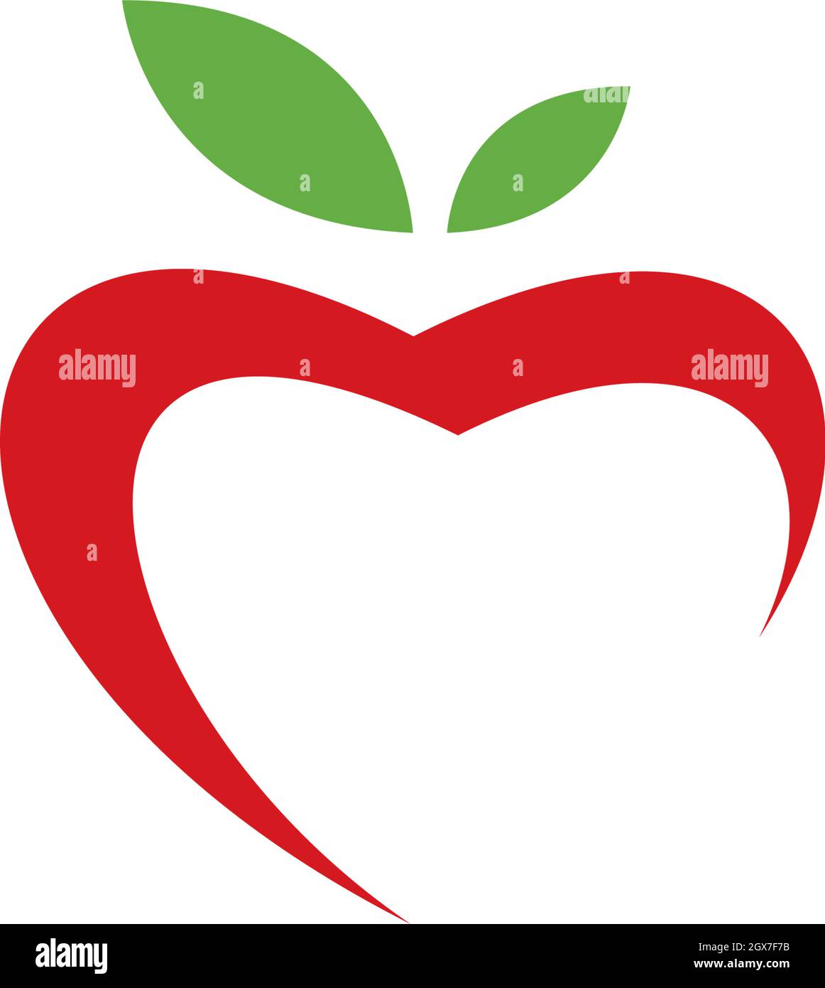 Apple logo vector illustration Stock Vector Image & Art - Alamy
