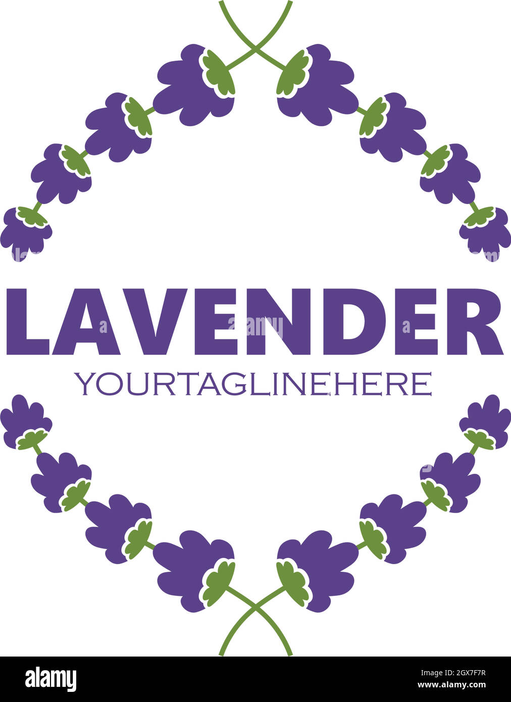 lavender flower vector illustration design Stock Vector Image & Art - Alamy