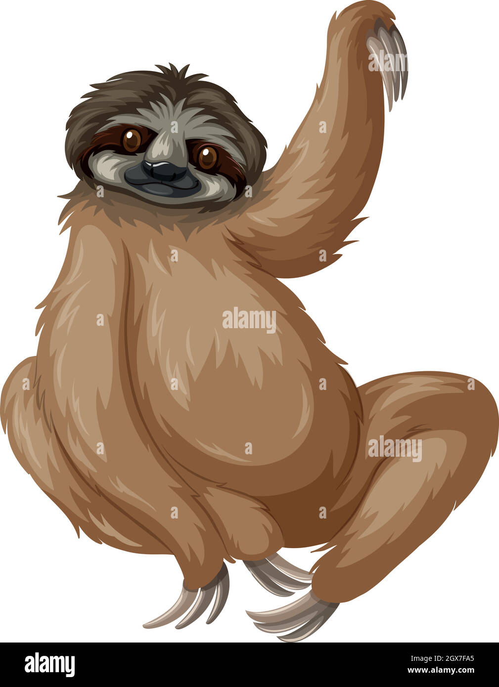 Sloth Standing Up